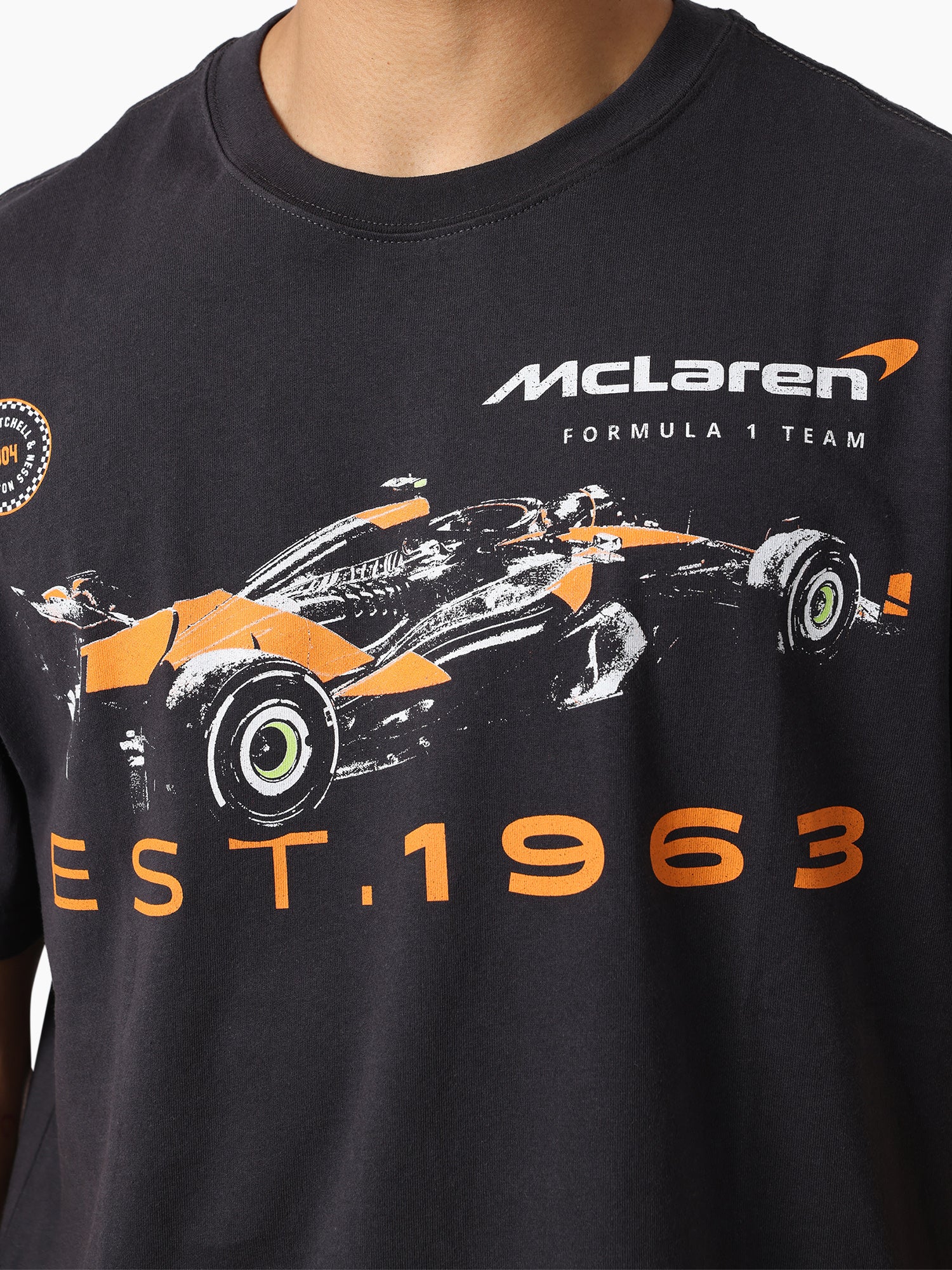 MNA-M49 (Mitchell & ness tailgate tee mcl washed black) 122593043 ...