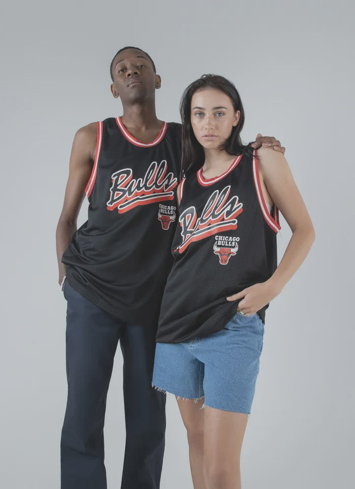 NBAA-D4 (Nba essentials brampton mesh tank bulls black) 112394347 ...