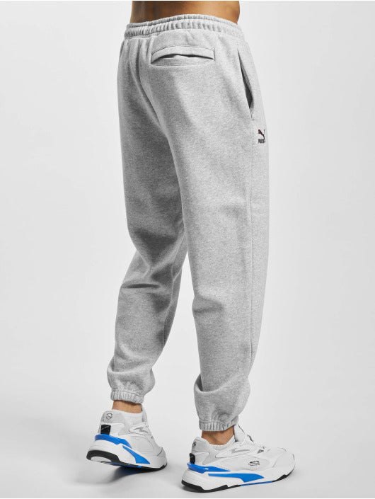 PA-H8 (Puma team sweatpants fleece light gray heather) 52395500 ...